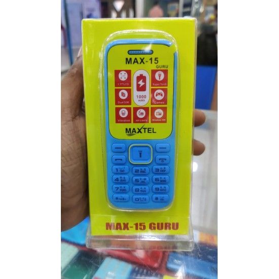 MAXTEL MAX 15 GURU FEATURE PHONE | Daraz.com.bd