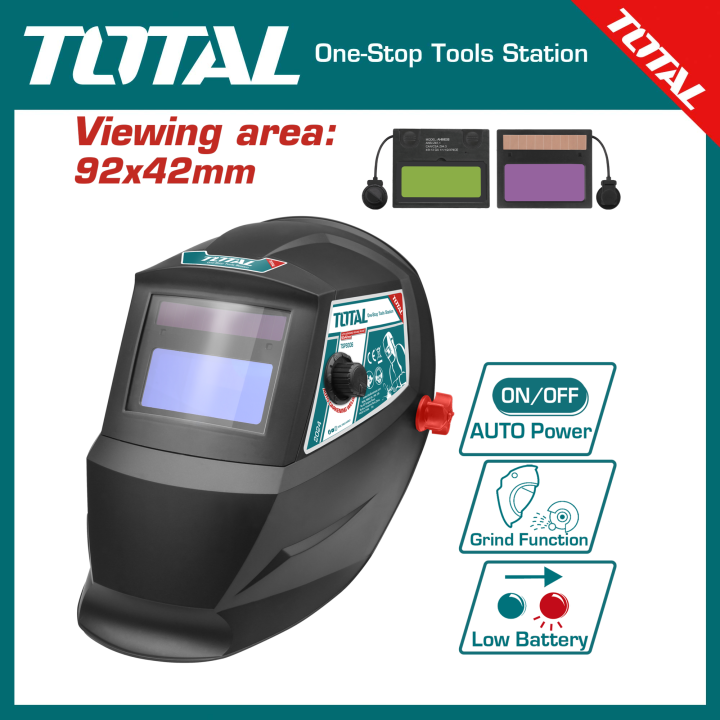 TOTAL TSP9306 Auto Darkening Welding Helmet | Daraz.com.bd