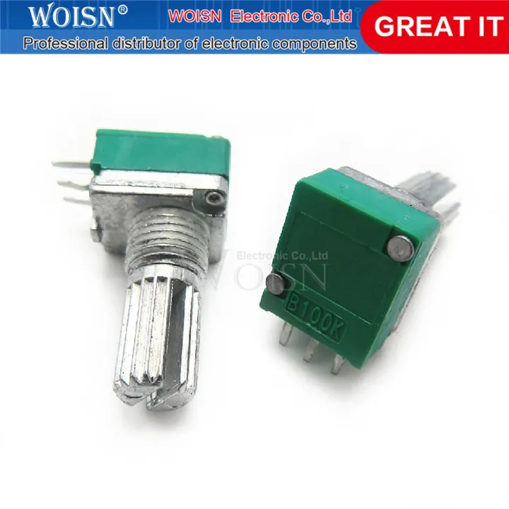 5pcs Three-legged RK097N single potentiometer B100K audio/amplifier ...