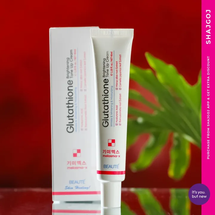 Beaute Melasma-X Glutathione Brightening Tone Up Cream 45ml / Beaute ...
