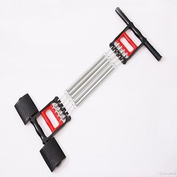 Multi Function Chest Pull Expander - Black and Silver | Daraz.com.bd