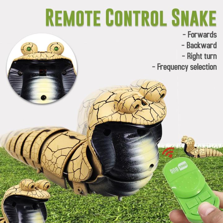 Remote Control Snake Toys Games Animal Trick Terrifying Toy RC Snake ...