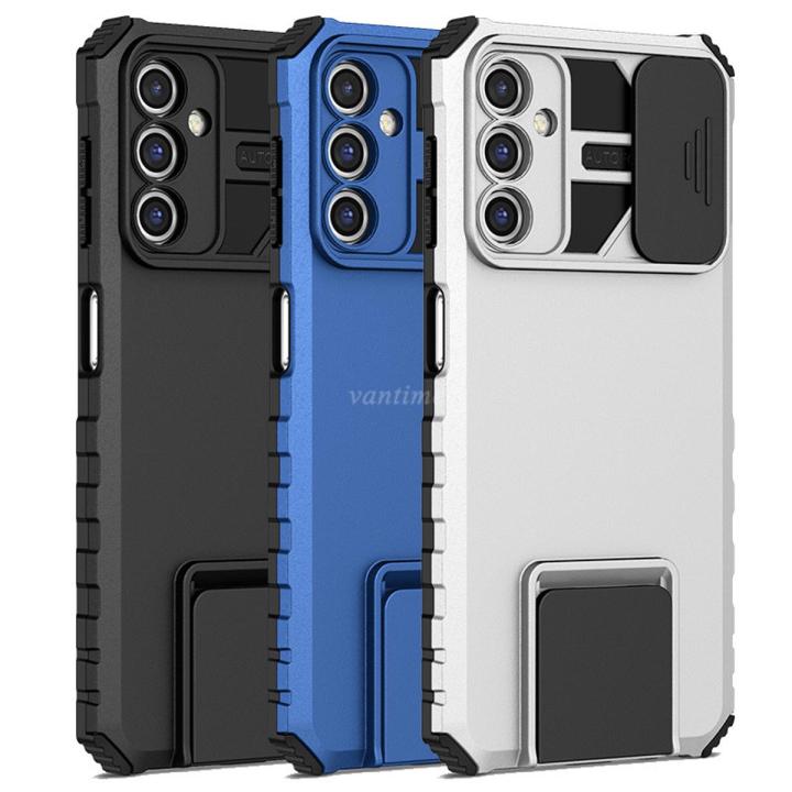 For Samsung Galaxy A14 4G 5G Phone Case Hard Sliding Lens Protect ...