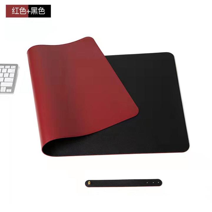 Premium Waterproof Leather Mouse Pad Desk Pad Desk Mat Desktop Blotter ...