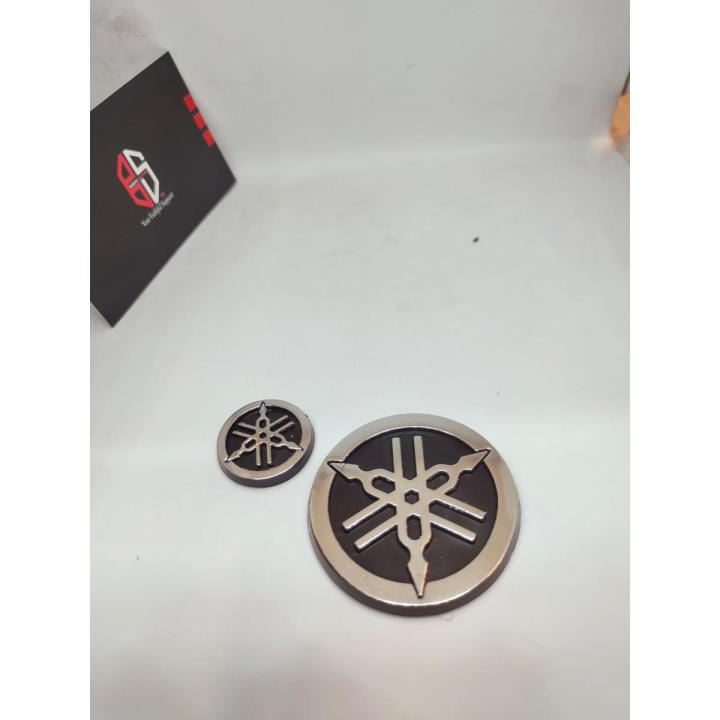 Yamaha Logo Sticker - Silver | Daraz.com.bd