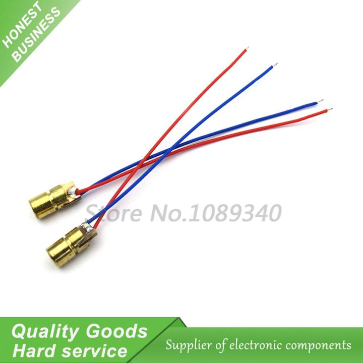 10pcs 3V 650nm 5mW 3V-650nm Adjustable Laser Dot Diode Module Red ...