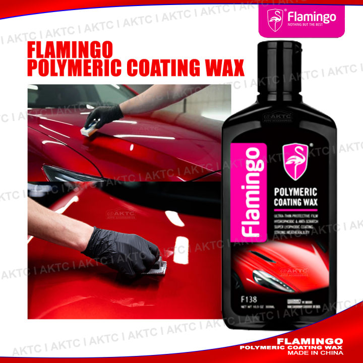 FLAMINGO Polymeric Coating Wax for Cars and Bicks– Long-Lasting High ...