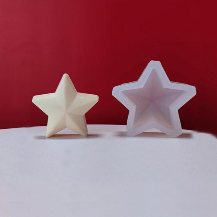 Star Silicone Moulds Mousse Molds Five Pointed Star Candle Molds ...