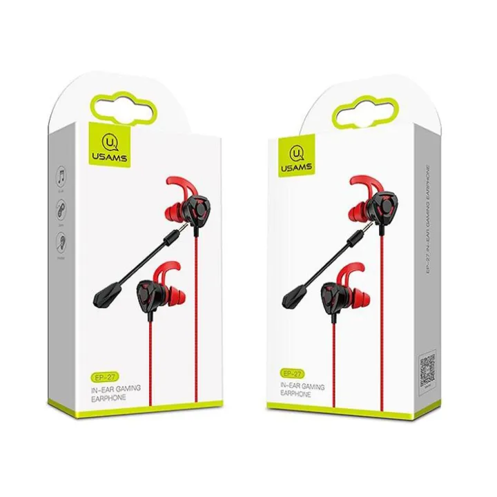 IN-EAR GAMING EARPHONE -RED&BLACK | Daraz.com.bd