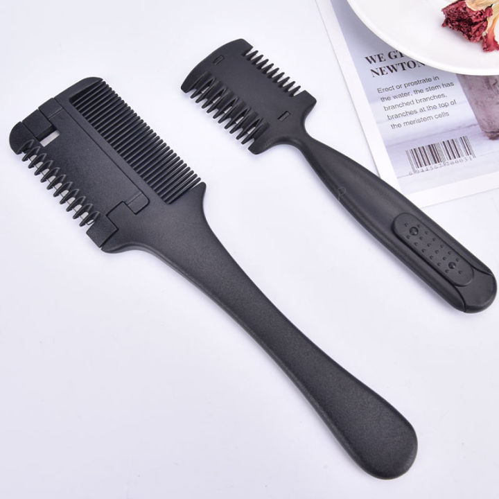 【The Edge of Beauty】Side Hair Razor Comb Layer Shaper Thinning with ...