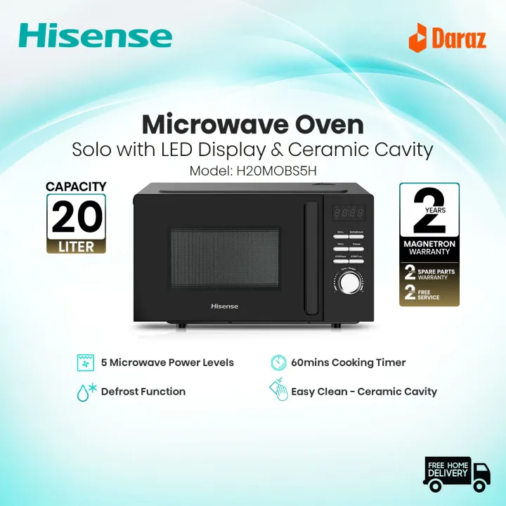 20L Solo MWO with LED Display & Grey Cavity H20MOBS5H | Daraz.com.bd