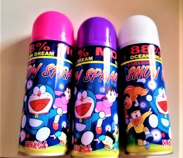 Doraemon Snow Birthday Party Spray ( 3 Piece ) | Daraz.com.bd