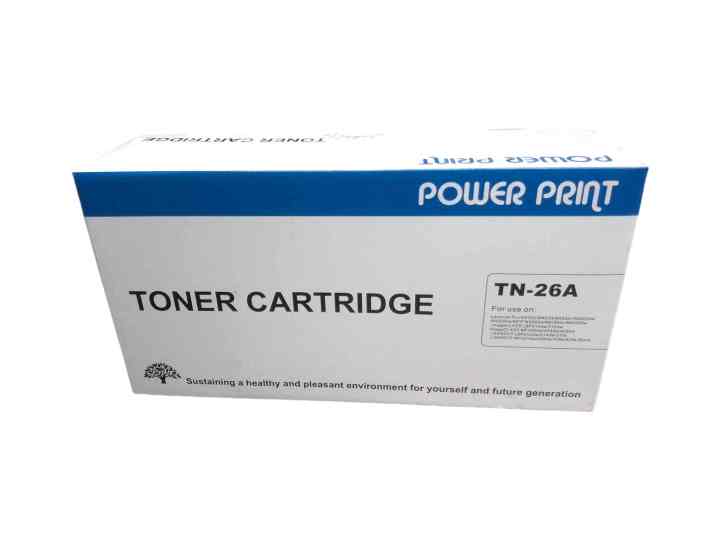 Power Print TN-26A Black Toner With Chip | Daraz.com.bd