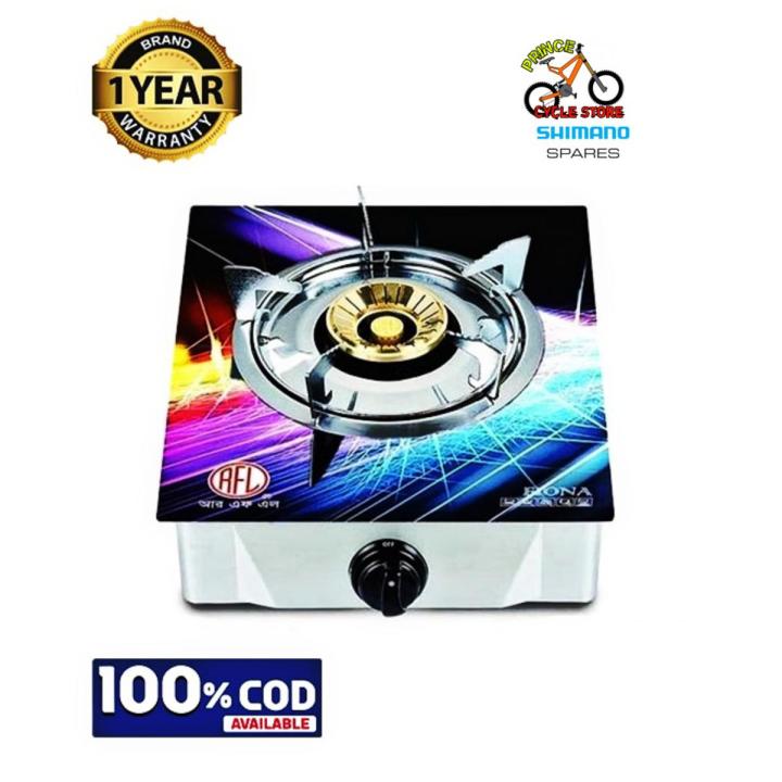 RFL Single Glass Auto LPG Gas Stove Fiona | Daraz.com.bd