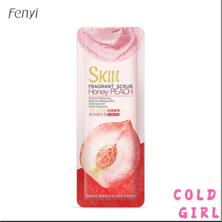 Fenyi Honey Peach Scrub mini - 3gm | Daraz.com.bd