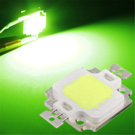 High Power Green Led Chips 10W 12v Green Color COB LED Beads Chip ...