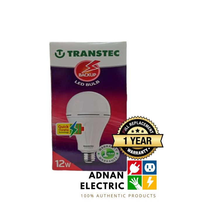 Transtec Smart LED Backup Bulb 12 Watt | Daraz.com.bd