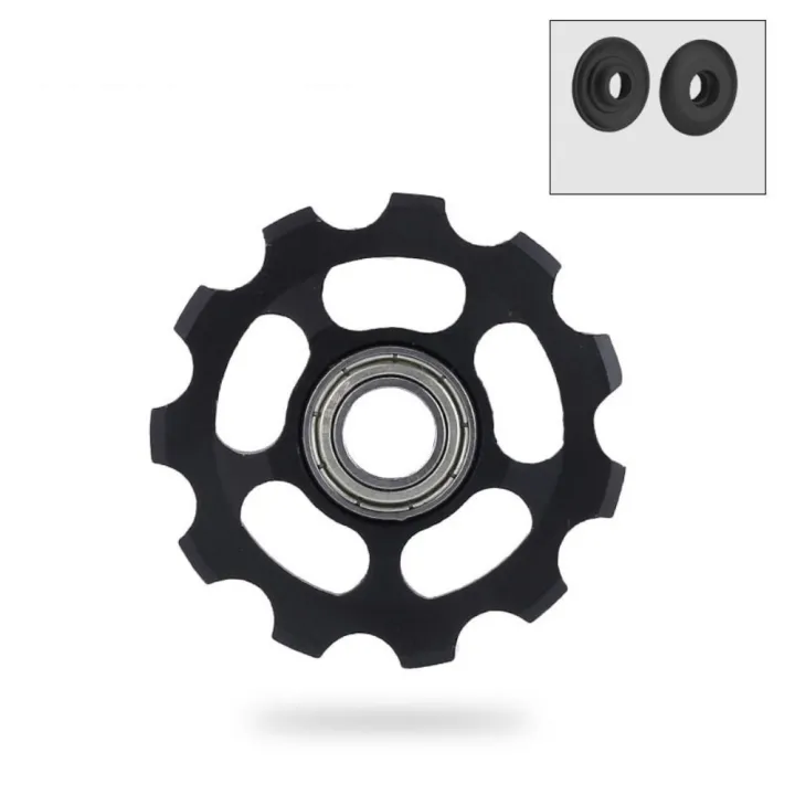 Bicycle Accessories Aluminum Alloy Bicycle Jockey Roller 5 Colors 11T Rear Derailleur Pulley ...
