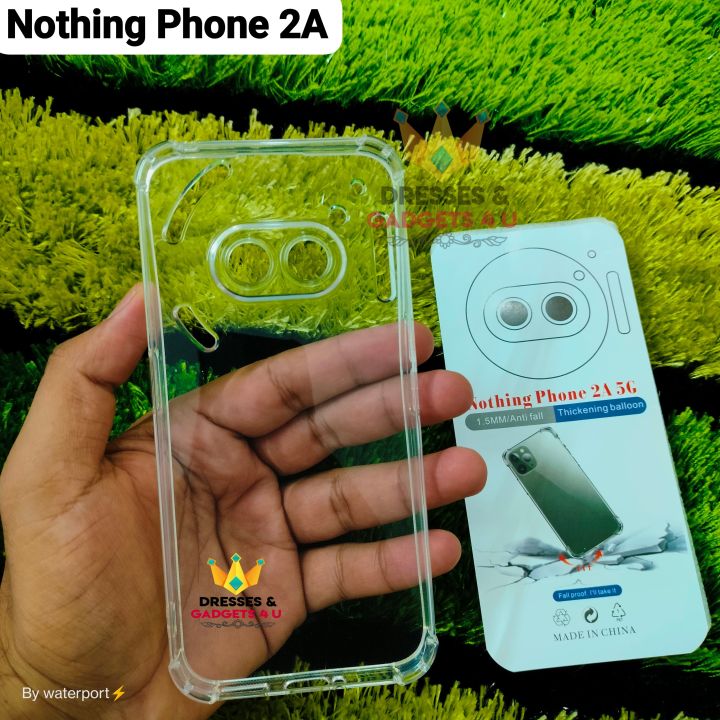 Nothing Phone 2A Back Cover Soft Transparent Tpu Back Case Water ...