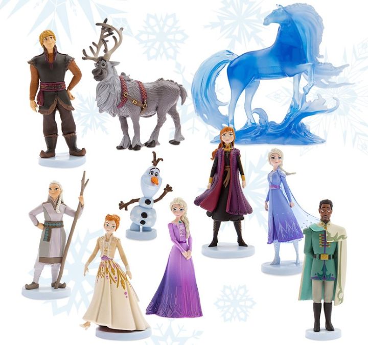 Frozen 10pcs/set Elsa Anna Princess Olaf PVC Action Figure Model Toy ...