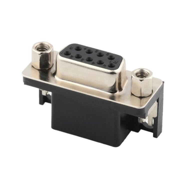 FEMALE 90 Degree DB9 Female Connector For Cables DB9 PCB Right Angle 5 ...