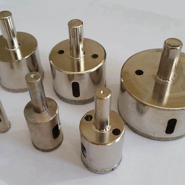 30-70mm Diamond Coated Drill Bit Set Kit Hole Saw Glass Granite Tile Cutter Holer Cutting Tool ...