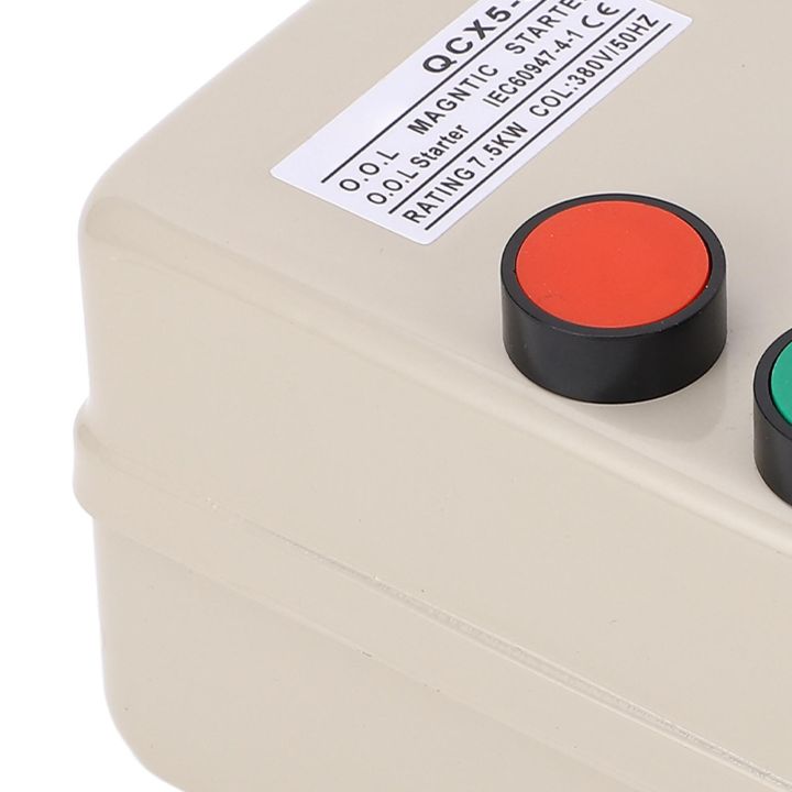 Magnetic Electric Motor Starter Control 3HP 7.5KW Intelligent Magnetic ...