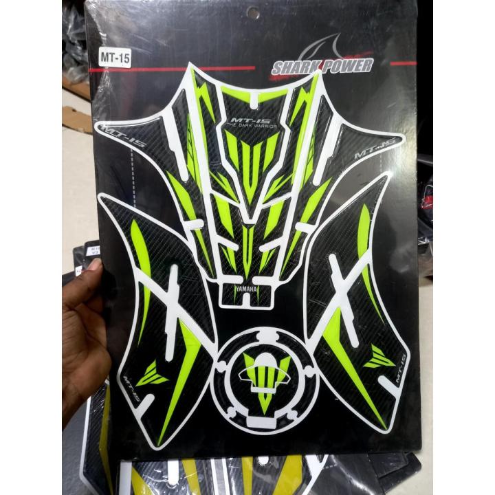 YAMAHA MT15 Motorcycle Full Tank Pad Sticker | Daraz.com.bd
