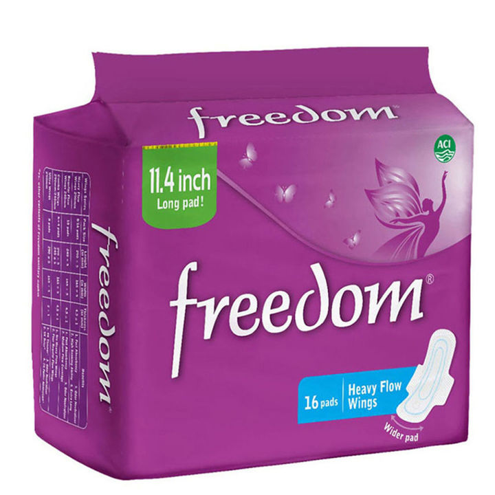 Freedom Heavy Flow Wings â 16 Pads - pad | Daraz.com.bd