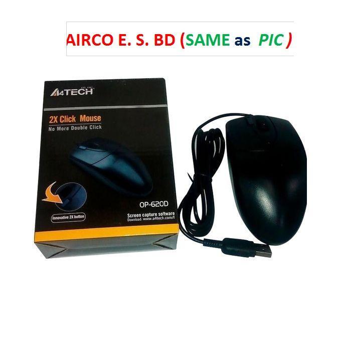 2x Click USB Mouse - Black | Daraz.com.bd