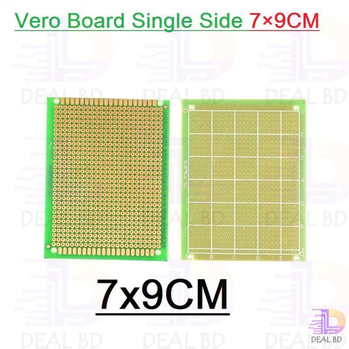 Veroboard Single Side Dot 9x7cm Glass Fiber Stripboard PCB Printed ...
