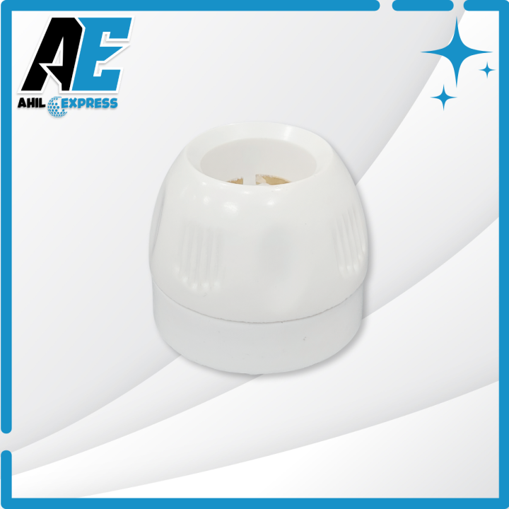 Batten Holder Exclusive Pin Type Light Holder White Color Round Holder ...