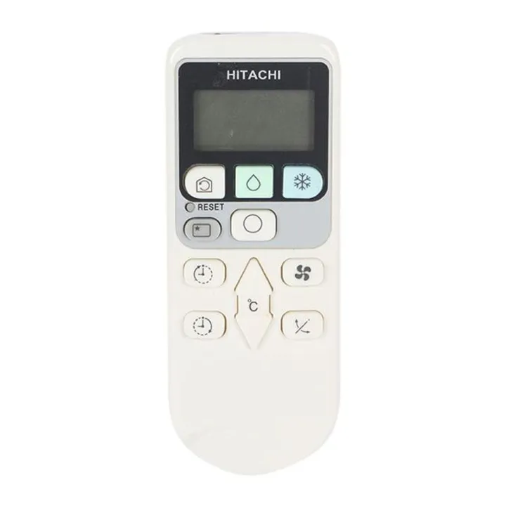 Hitachi Air Conditioner Remote Control - White | Daraz.com.bd