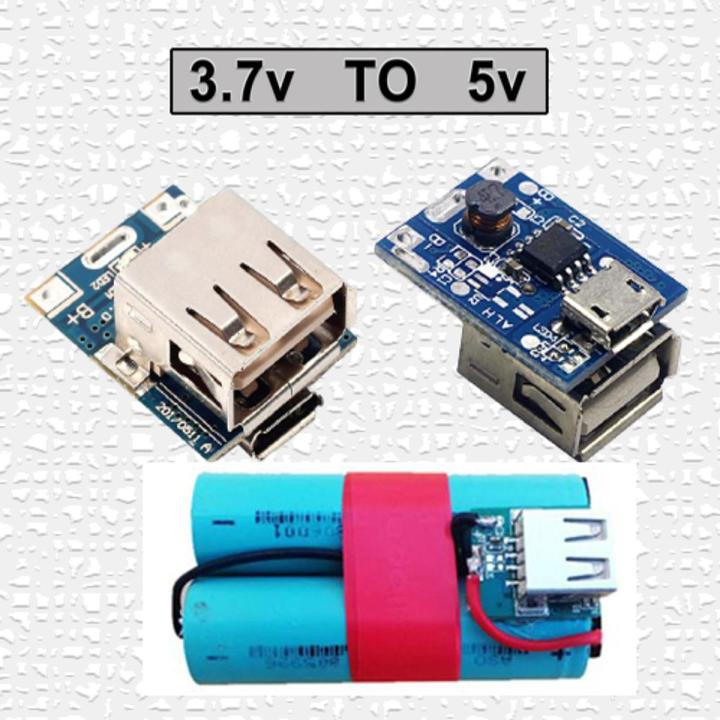 Mini Power Bank Circuit 5V Step Up Protection Board Boost Power Module ...
