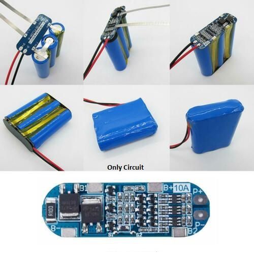 3S 12V 18650 10A BMS Charger Li-ion Lithium Battery Protection Board ...