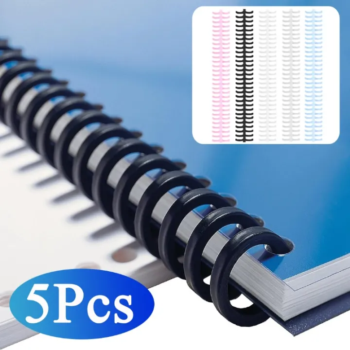 Plastic Binding Combs Detachable Binder Rings for Document Notebook ...