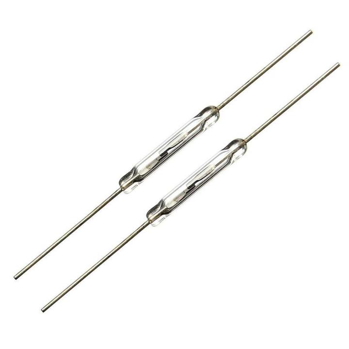110 pcs Reed contact 14mm x 2mm Miniature reed contact Reed switch 44mm ...