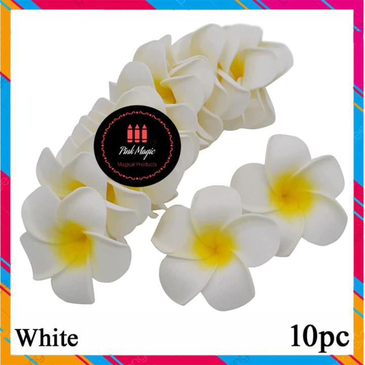 Plumeria PE Foam Frangipani Plumeria Artificial Flower_Kathgolap Flower ...
