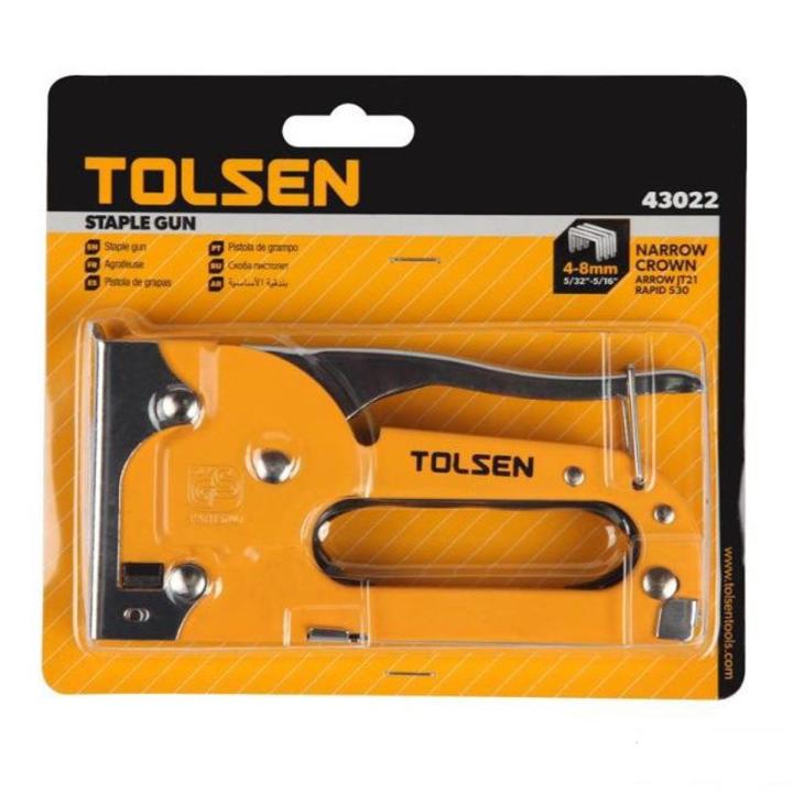 Heavy Duty STAPLE MACHINE Tacker Stapler Machine 4-8mm 43022 Tacker ...