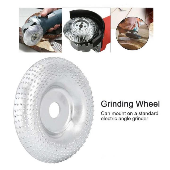 Wood Carving Disc Silver Sanding Arc Shaping for Angle Grinder Grinding ...