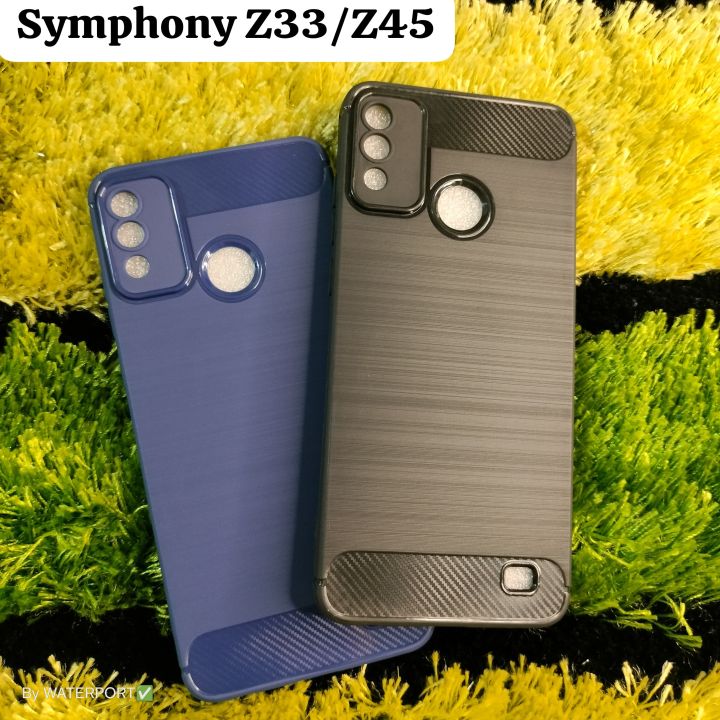 Symphony Z33 / Symphony Z45 Back Cover Soft Silicone Back Case | Daraz ...