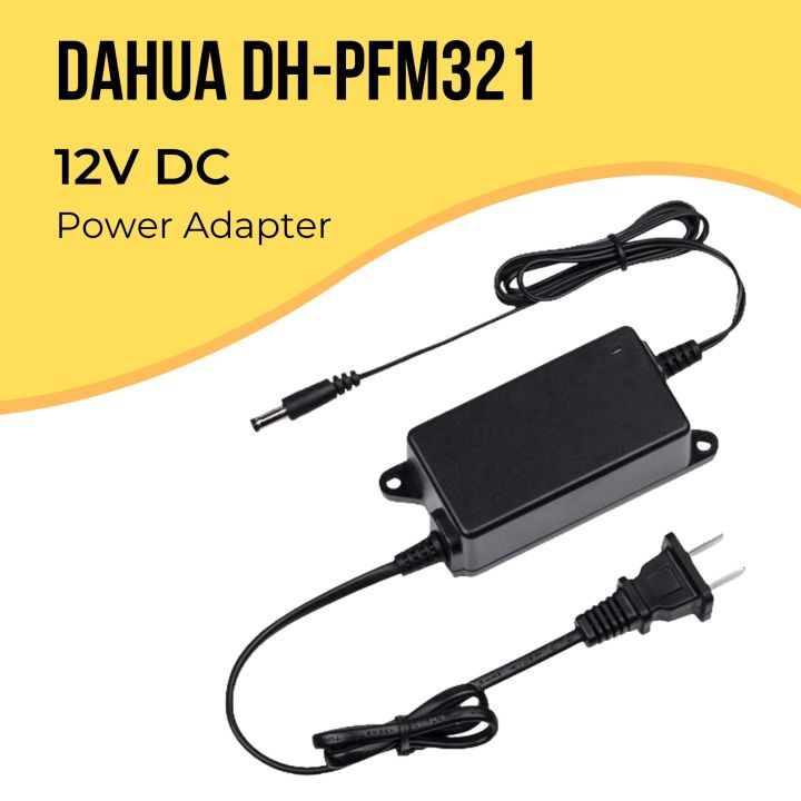 Dahua DH-PFM321D 12VDC, 1A Power Adapter | Daraz.com.bd