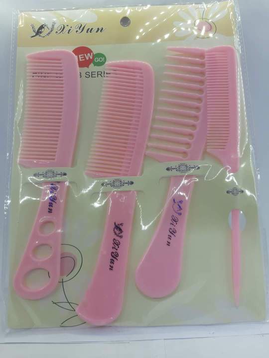 Stylish Fashionable Hair Nice China Comb Set Of 6Comb - 4 PCS Chiruni ...