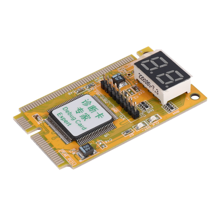 Multifunction Debug Card Expert Mini PCI PCI-E LPC PC Laptop Analyzer ...