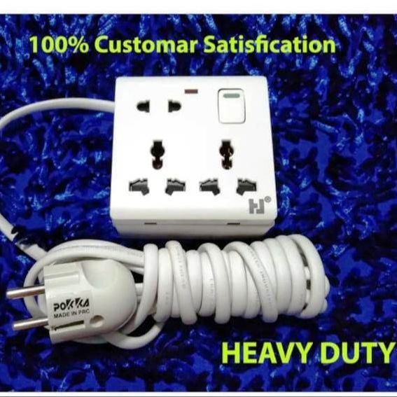 Multiplug Handmade (Heavy Duty + Long Lasting) 8 Pin/3 Port - Multi ...