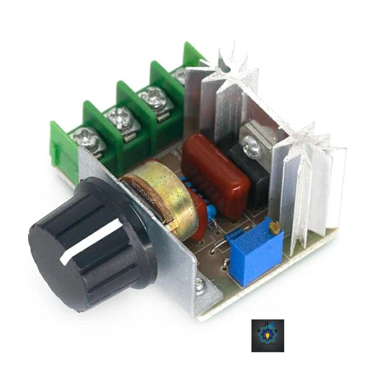 2000 Watt Scr Motor Speed Controller Ac 220V 2000W Scr 25A Adjustable ...