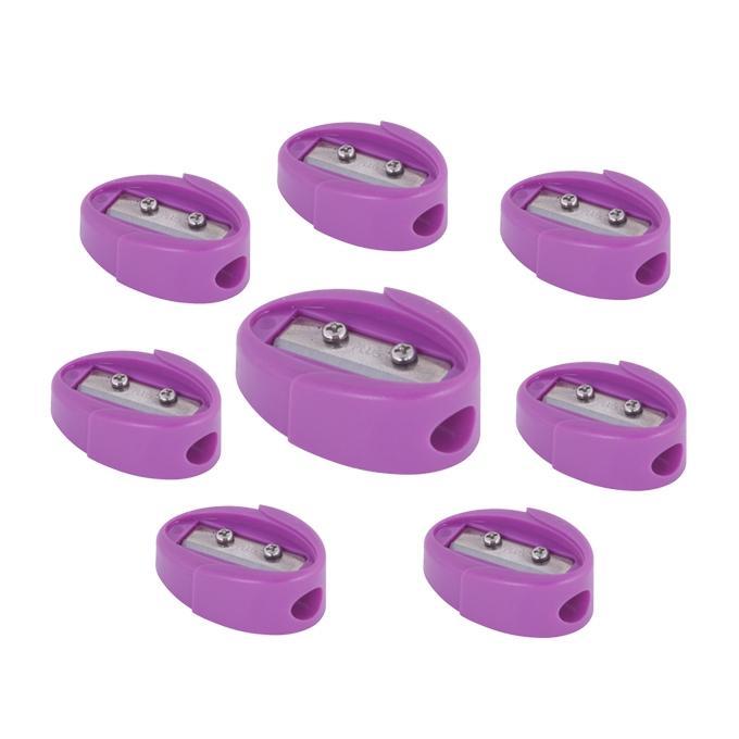 Purple Shapner Cutter - 8 Pcs | Daraz.com.bd