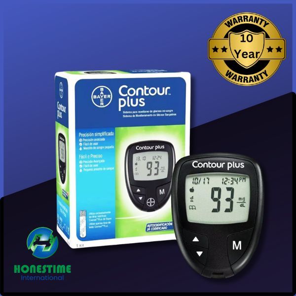 Contour Plus Blood Glucose Monitoring System, Diabetics Test Machine ...