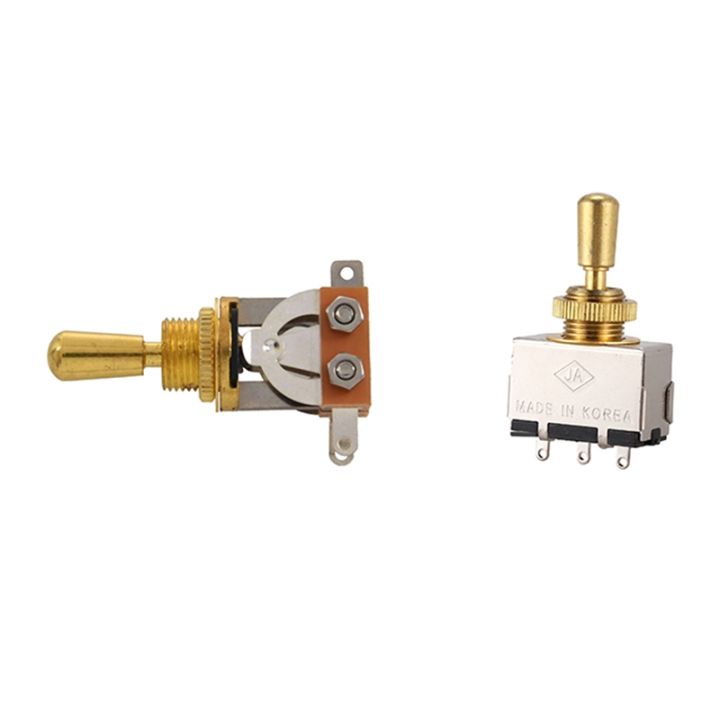 1 Pcs 3 Way Toggle Switch Pickup Selector Switch with Tip Knob & 1 Pcs ...
