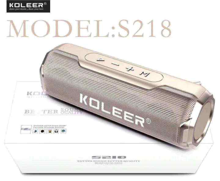 KOLEER S218 New Bluetooth Speaker 1200 mAh Battery Outdoor Portable ...